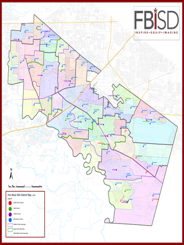 Fort Bend ISD District Map Overview | PDF
