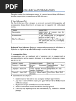 Central Govt TA/DA Rules Overview | PDF