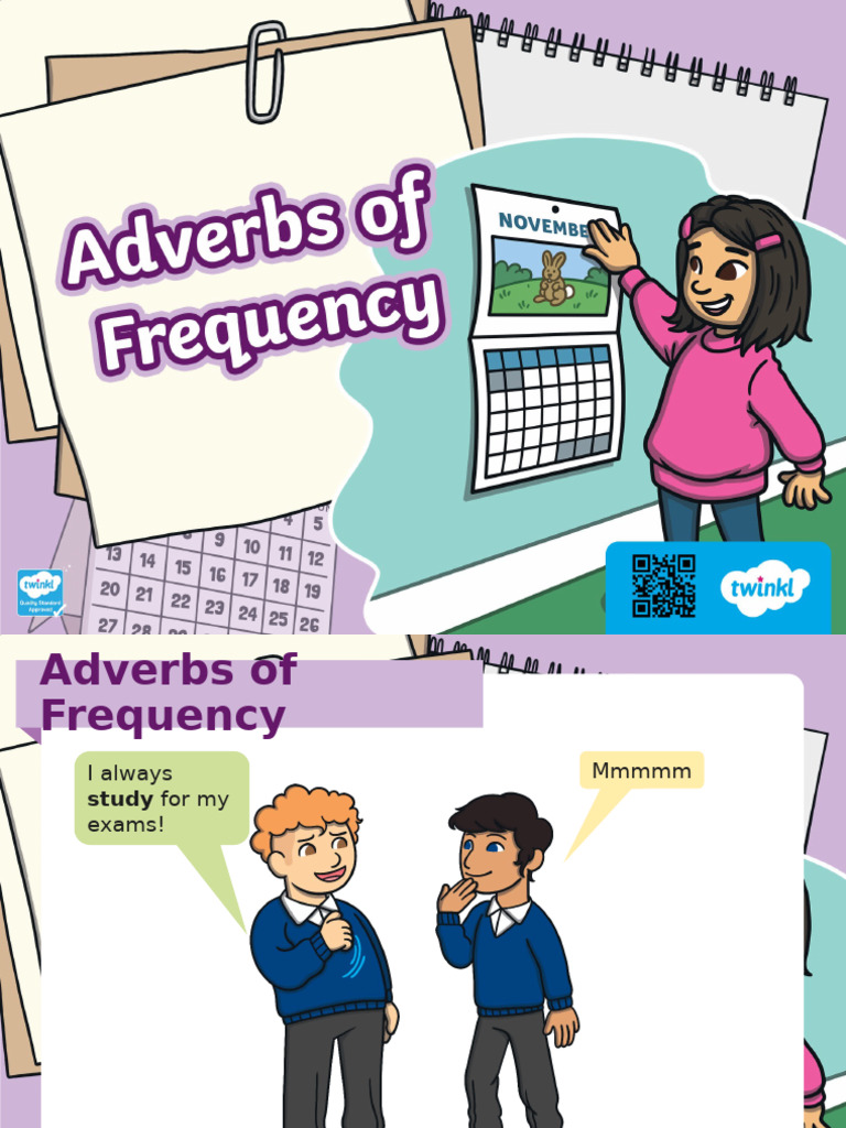 CL I 1747088852 Powerpoint Adverbios de Frecuencia - Ver - 2 | PDF