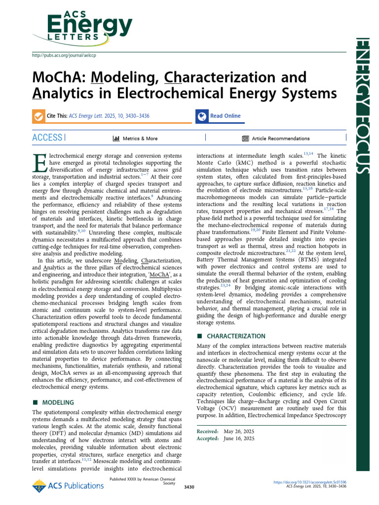 Chatterjee Et Al 2025 Mocha Modeling Characterization and Analytics in ...