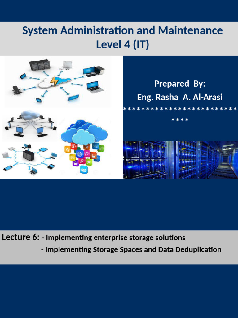Enterprise Storage Solutions Overview | PDF | Computer Architecture ...