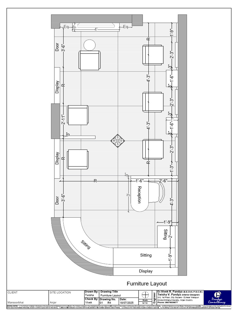 01 R4 Final Furniture Layout | PDF | Interior Design | Home Economics