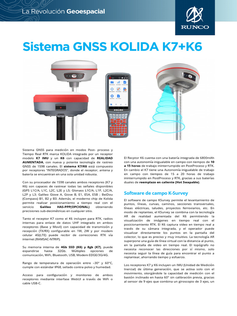 Kolida K7-K6 - Caracteristicas | PDF | Informática | Ingeniería Informática