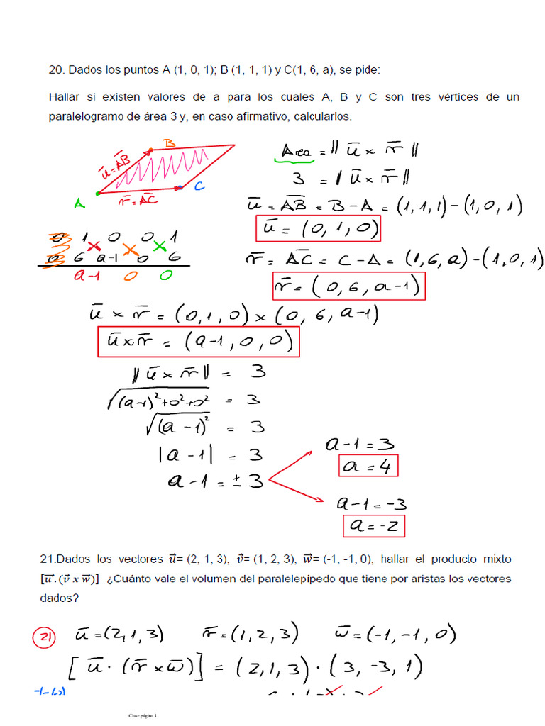 Intensivo Alg UTN Tuc - Clase 5 (Ejercicios) | PDF