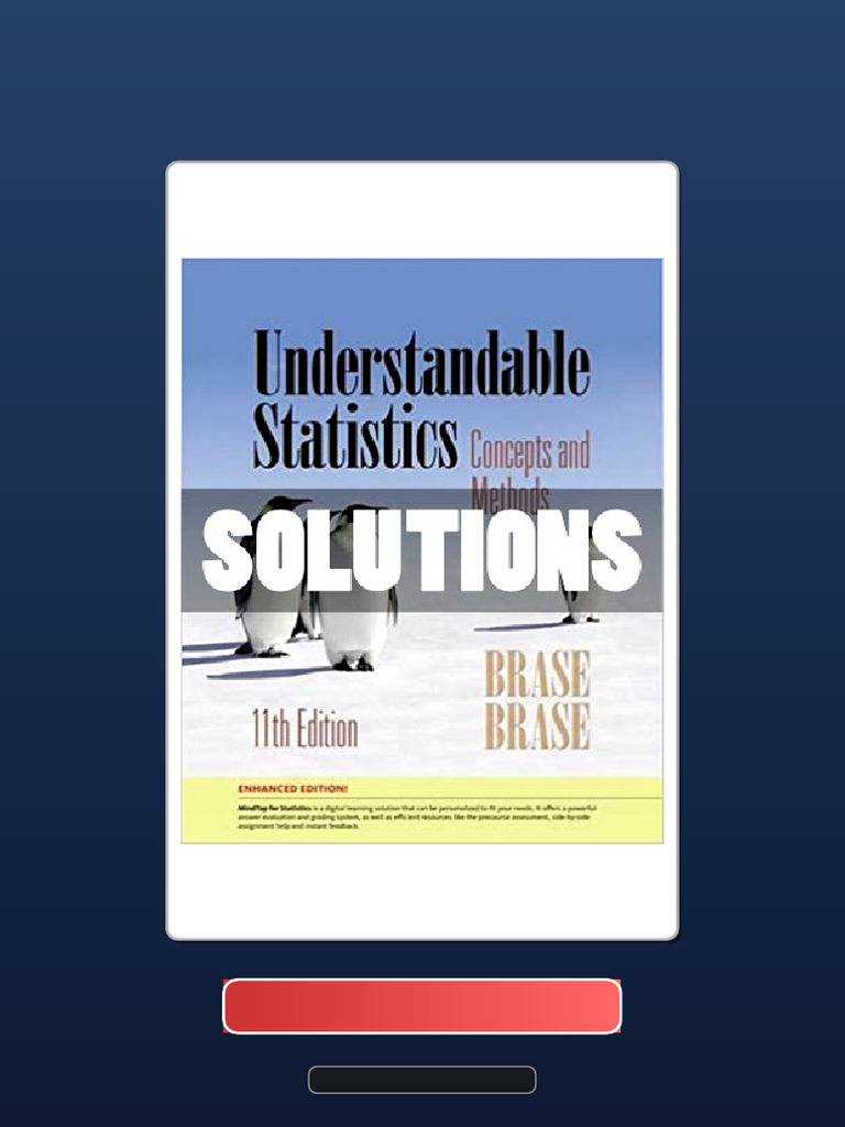 Understandable Statistics Concepts and Methods Enhanced 11th Edition ...