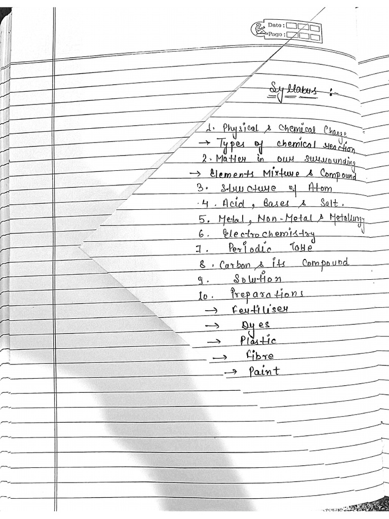 Chapter 1 - Physical & Chemical Change | PDF