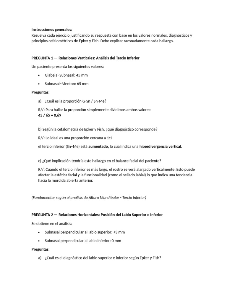 Taller Epker Fish Angie Graldo | PDF | Especialidades Medicas