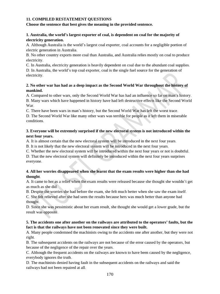 Week 11 Compiled Restatements | PDF | Zoo | Bleeding