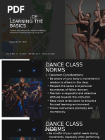 10 Basic Jazz Steps for Beginners | PDF | Career & Growth