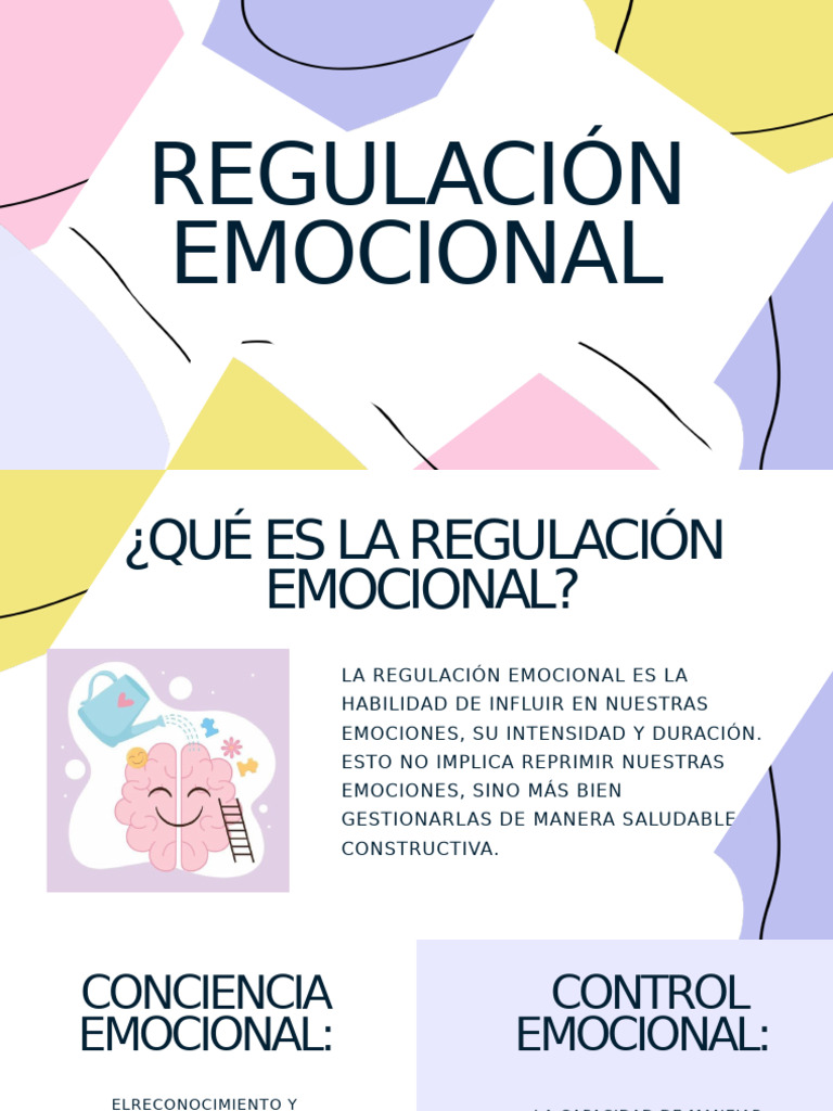 Guía Práctica de Regulación Emocional | PDF | Las emociones ...