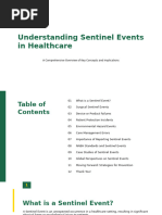 Sentinel Event Policy | PDF | Joint Commission | Patient Safety