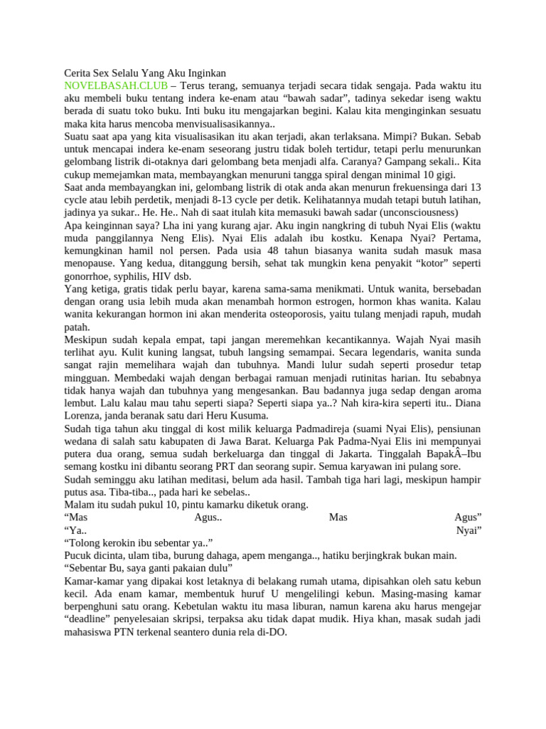 Cerita Sex Selalu Yang Aku Inginkan Pdf 9489