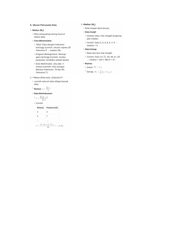 Rangkuman Analisis Data | PDF