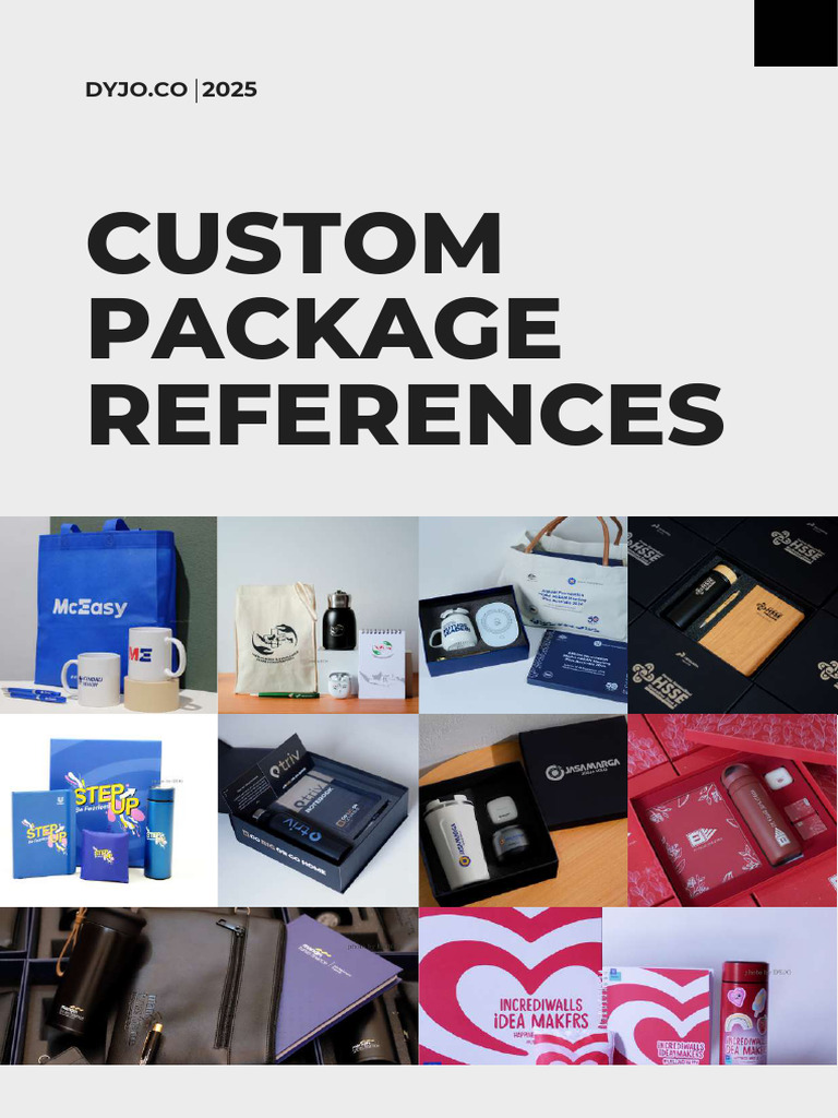 Custom Package Pricing and Details 2025 | PDF