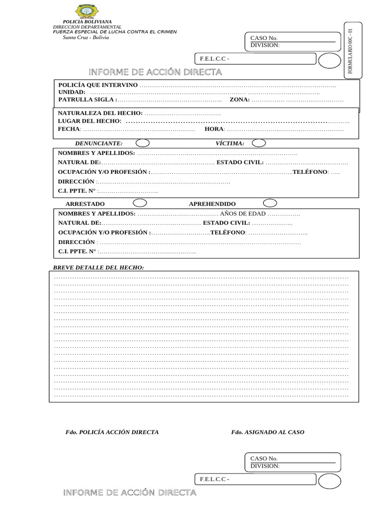 Accion Directa S | PDF | Cumplimiento de la ley | Crimen y violencia