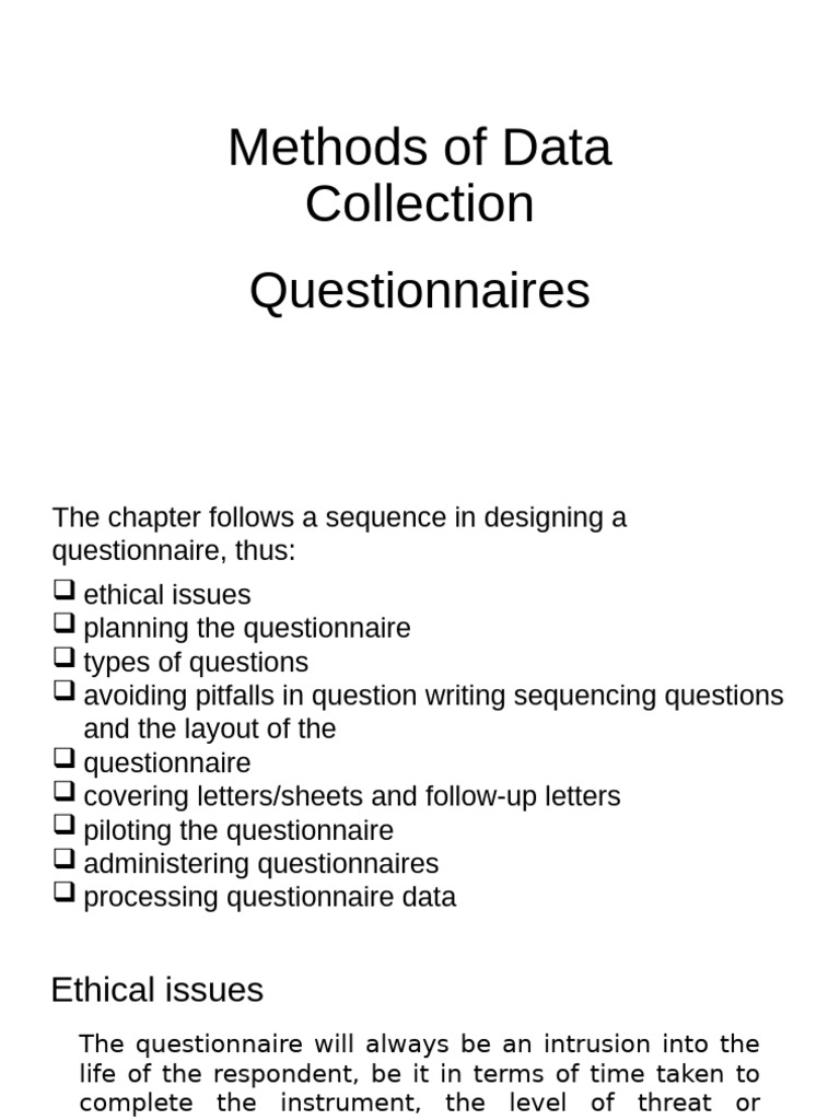 Questionnaire - Copy | PDF