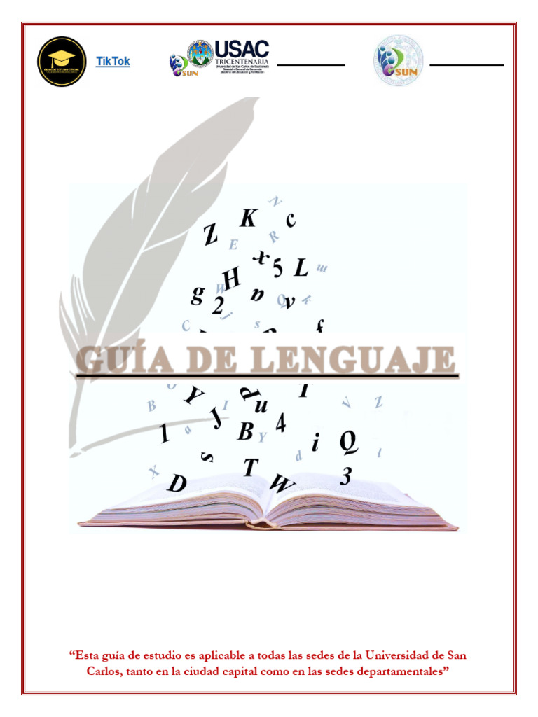 Guía de Estudio de Lenguaje PCB USAC 2025 - 2026 | PDF | Comunicación | Falacia