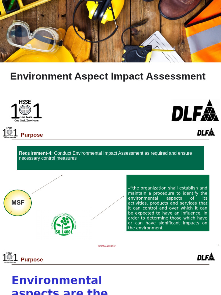 Environmental Aspect Impact Overview | PDF | Natural Environment ...