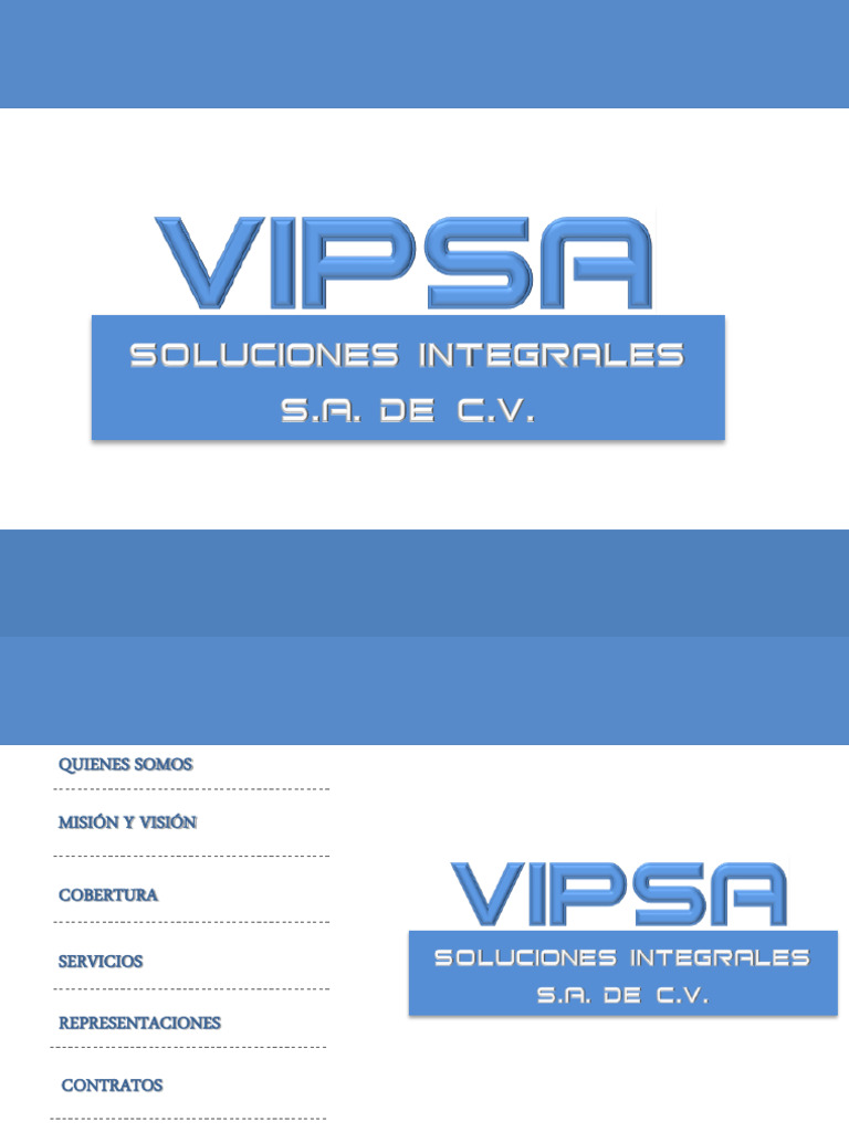 VIPSA Soluciones Integrales | PDF | Petroquímico