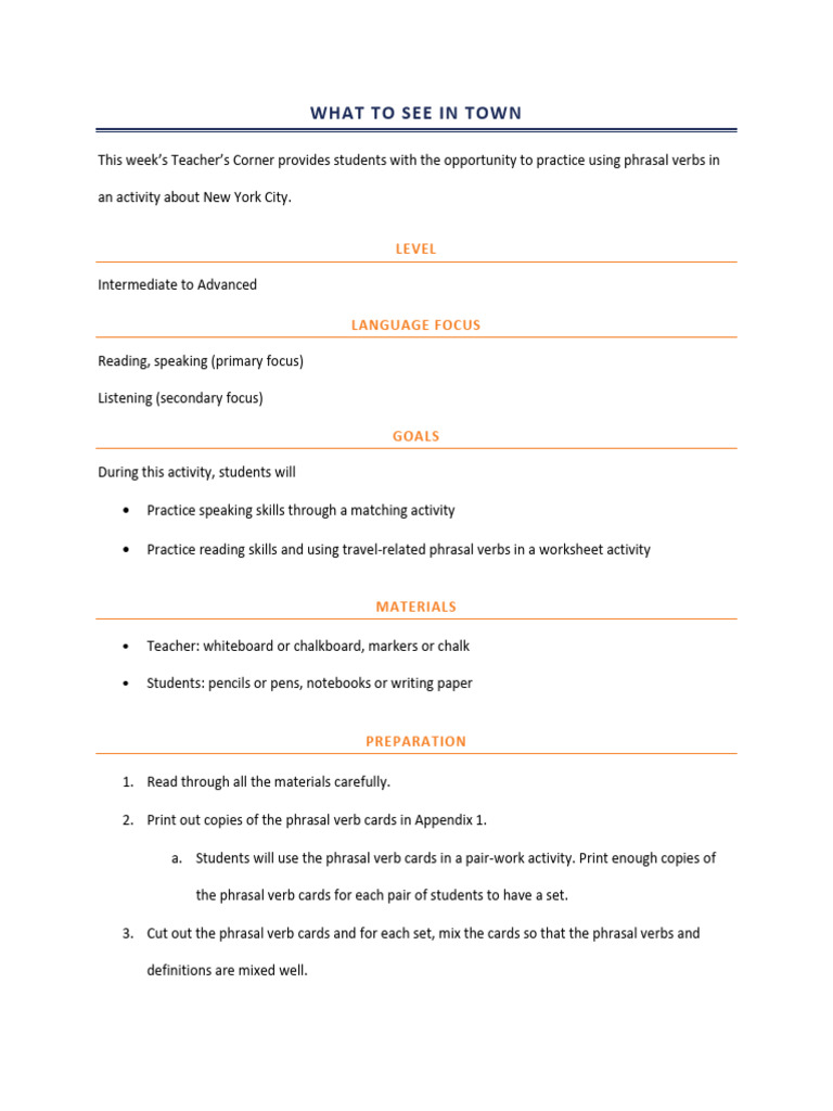 12 December Teachers Corner Travel and Tourism Week 2 Final | PDF | New ...