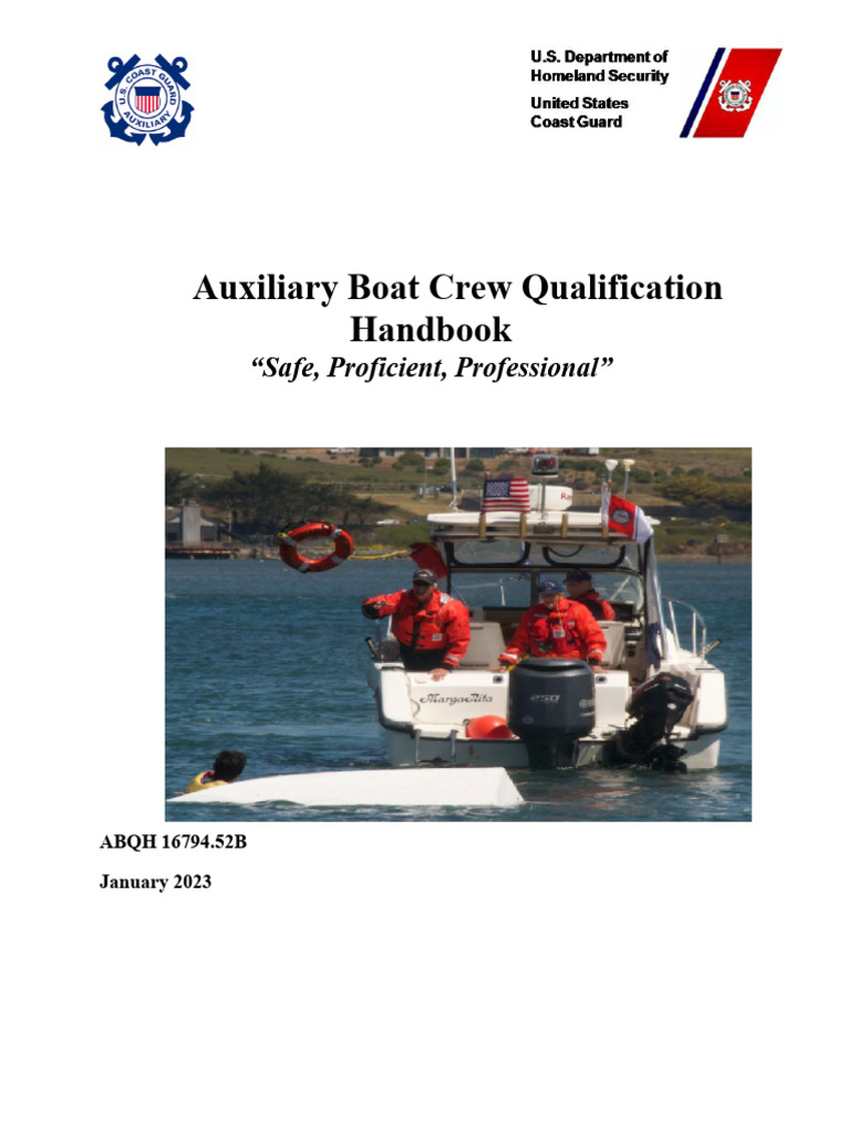 Auxiliary Boat Crew Qualification Guide | PDF | Navigation