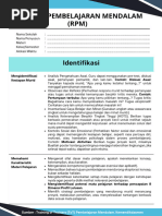 Format RPP Deep Learning | PDF