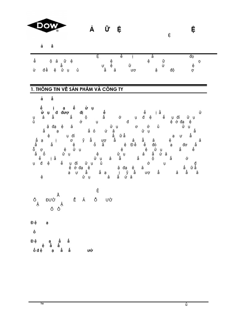 DOW PG USP MSDS | PDF