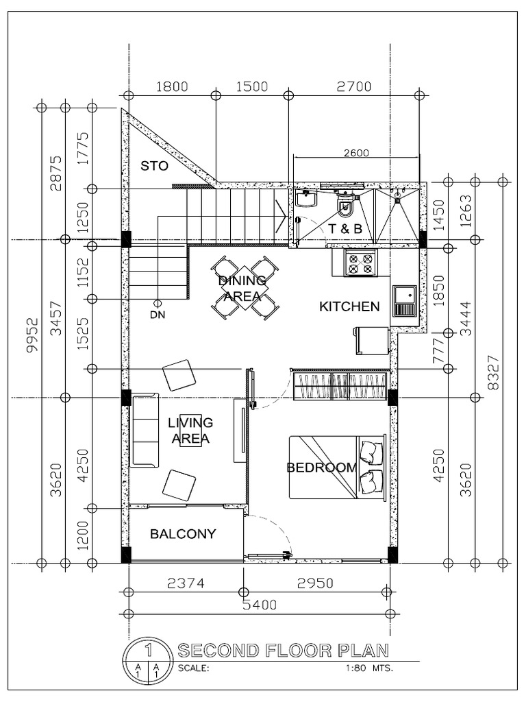 Second Floor Plan-1.1 | PDF