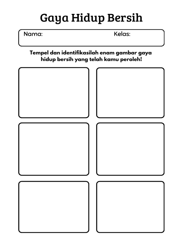 Lucu Berwarna Ilustrasi Alam Lembar Kerja Jenis Hewan - 20240526 ...