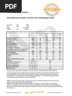 Ampco 45: Technical Data Sheet | PDF | Strength Of Materials | Hardness