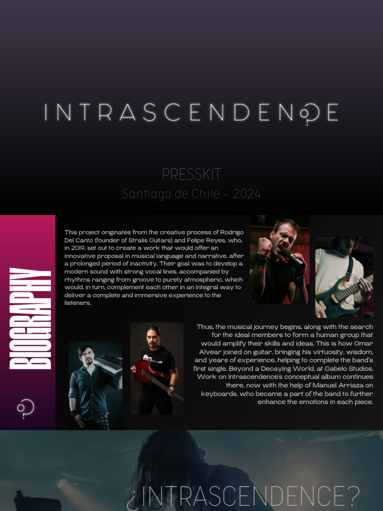 Presskit Intrascendence 2024 (Ingles) | PDF | Experience | Cognition