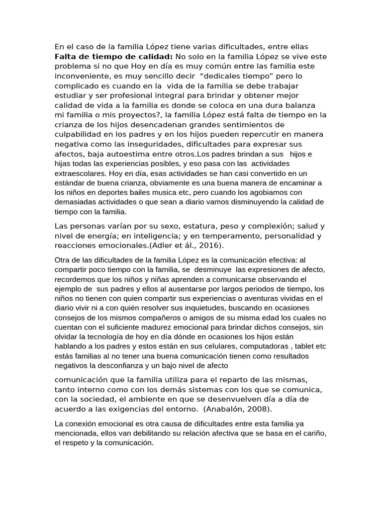 Karol 2 | PDF | Familia | Ciencias del comportamiento