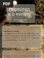 PAGMIMINA | PDF