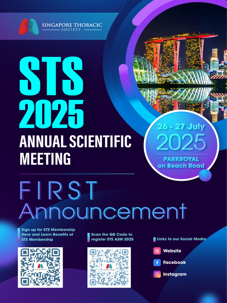 Sign Up For STS Membership Here and Learn Benefits of STS Membership Scan The QR Code To ...