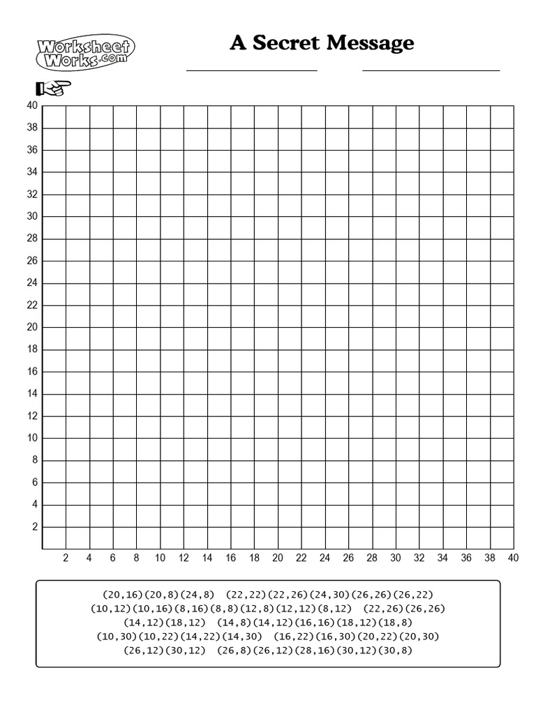 WorksheetWorks A Secret Message 2 | PDF