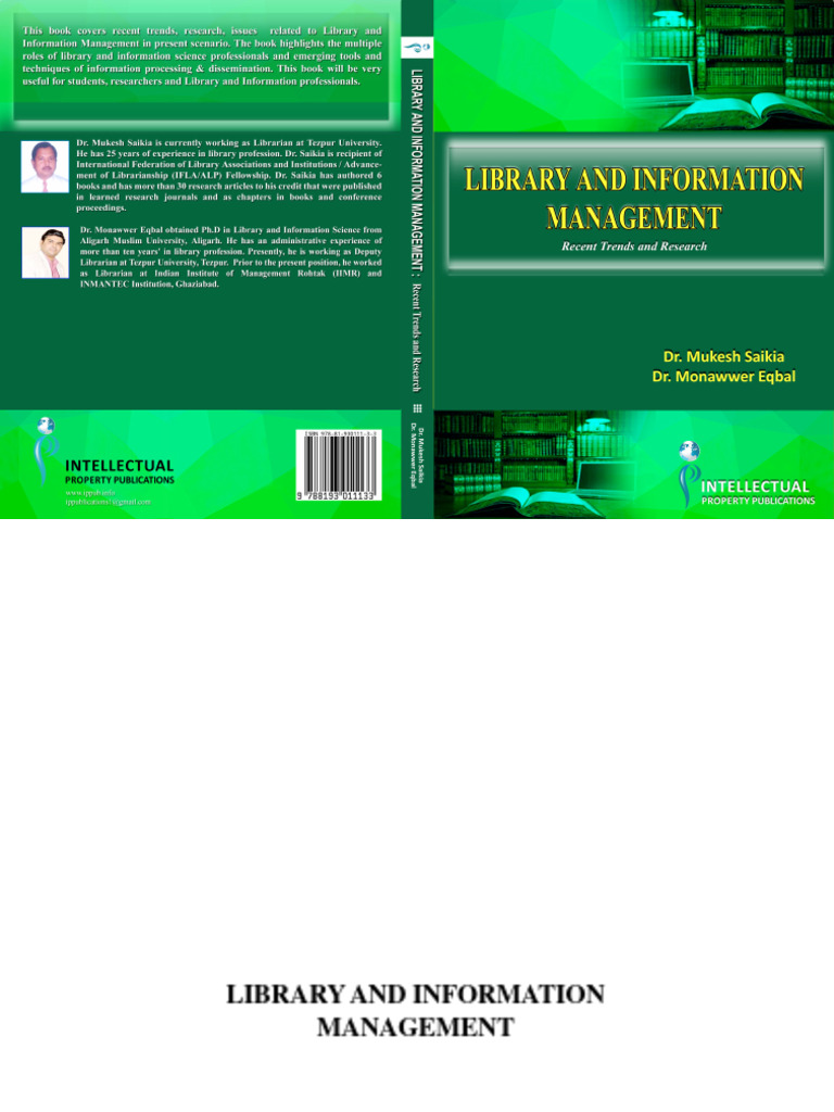 Library and Information Management 250719 103251 | PDF | Cloud Computing | Libraries