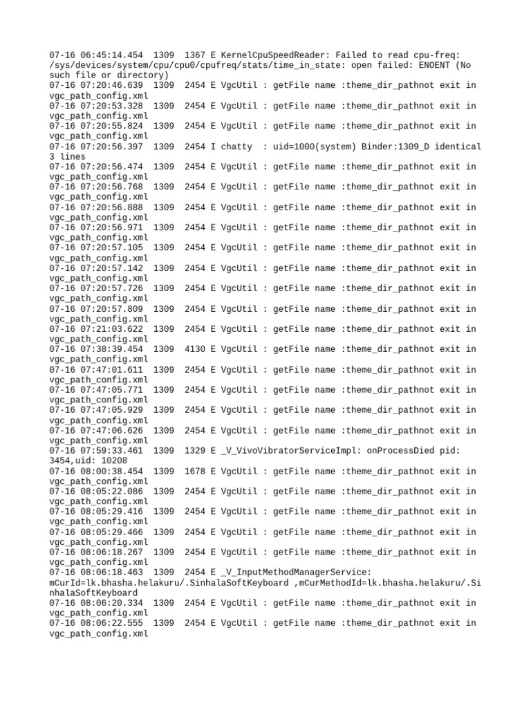 Log | PDF | Data Serialization Formats | Software Engineering