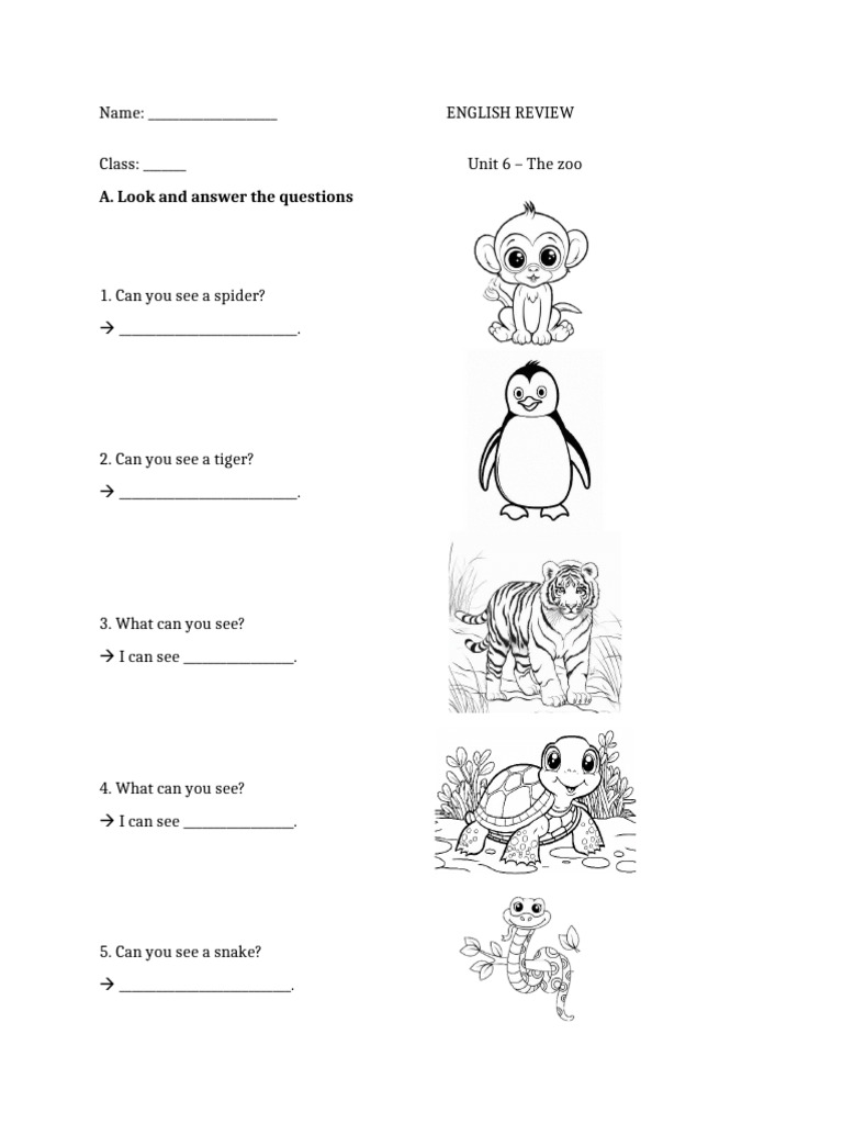 (Grade 1) English Review - w24 - Period 2 | PDF