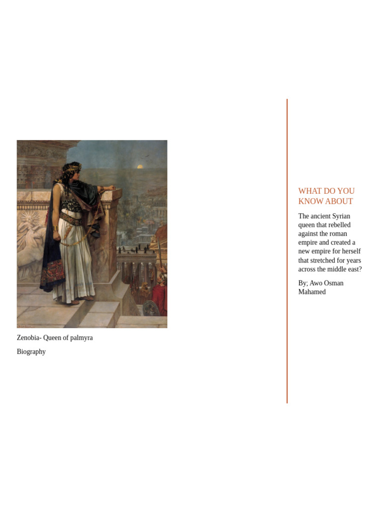 Zenobia | PDF