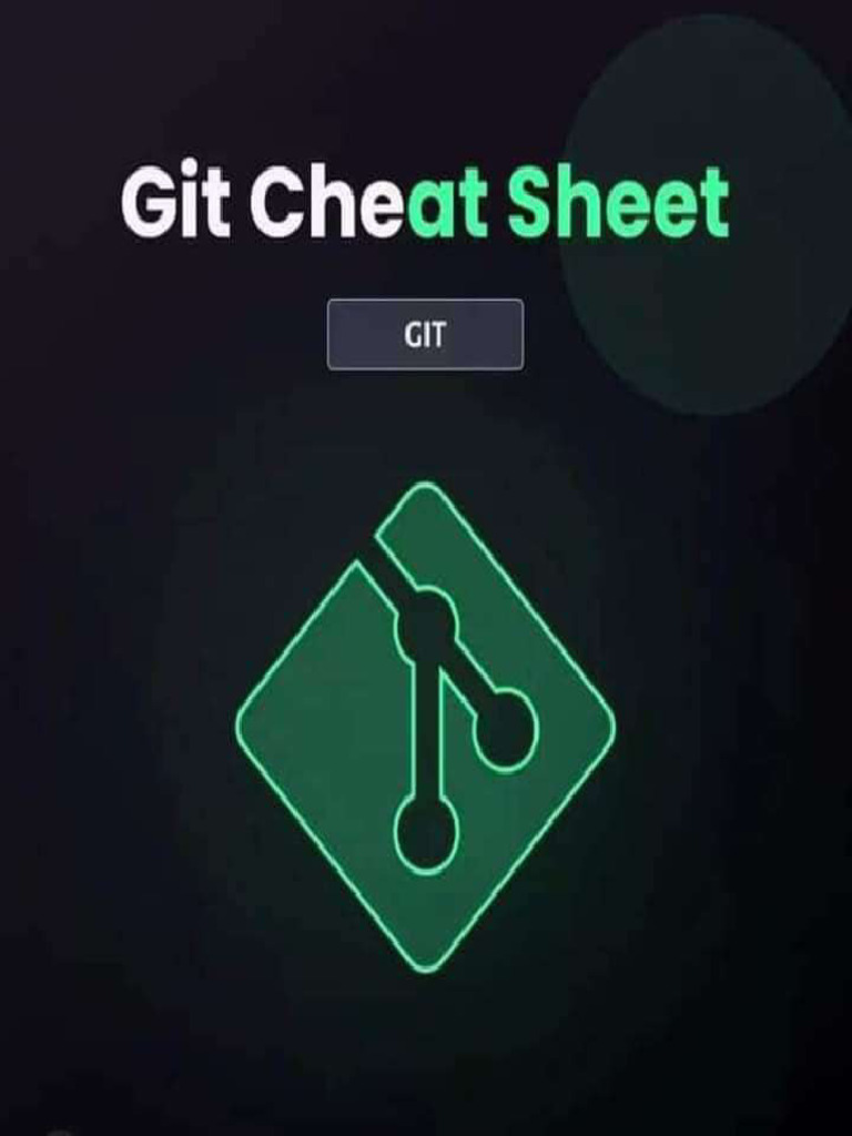 Git Cheat Sheet | PDF