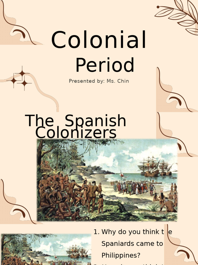 Colonial Period Spanish | PDF | Philippines | Tagalog Language