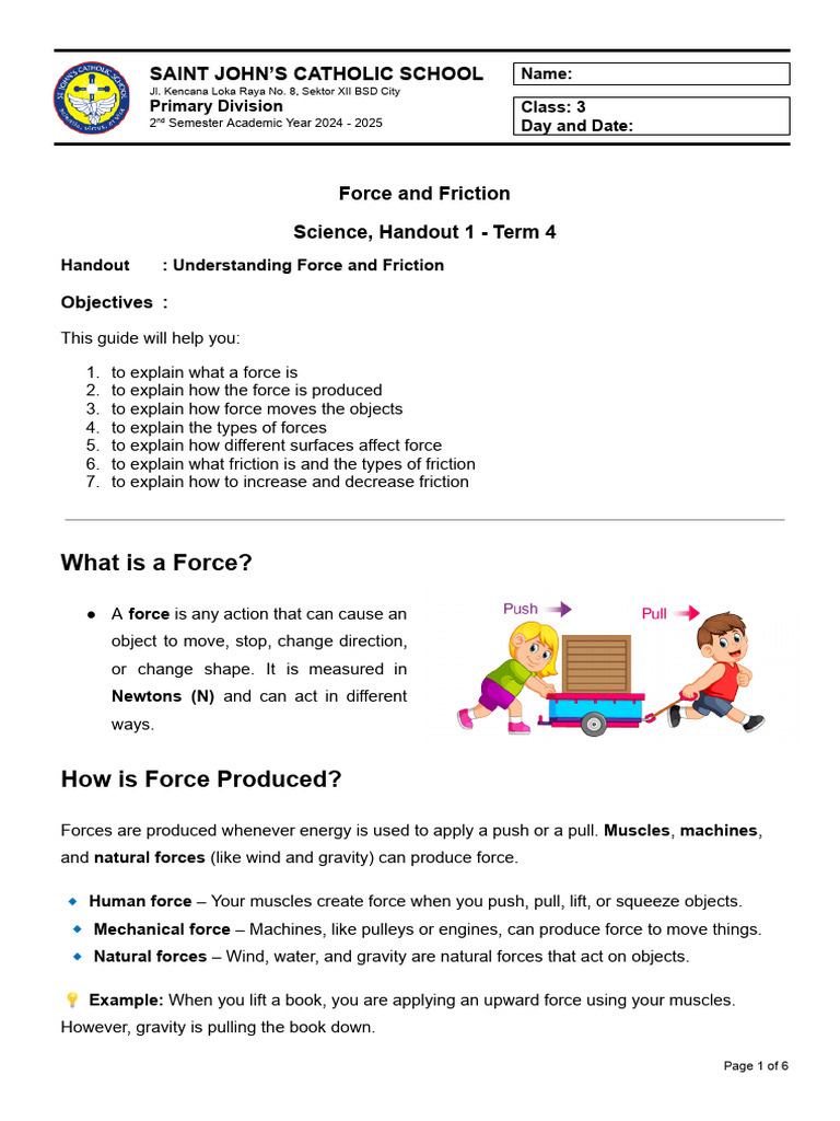Understanding Force and Friction | PDF | Friction | Force