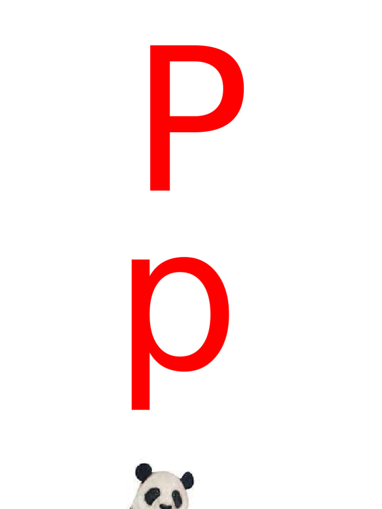 Letter P Words | PDF