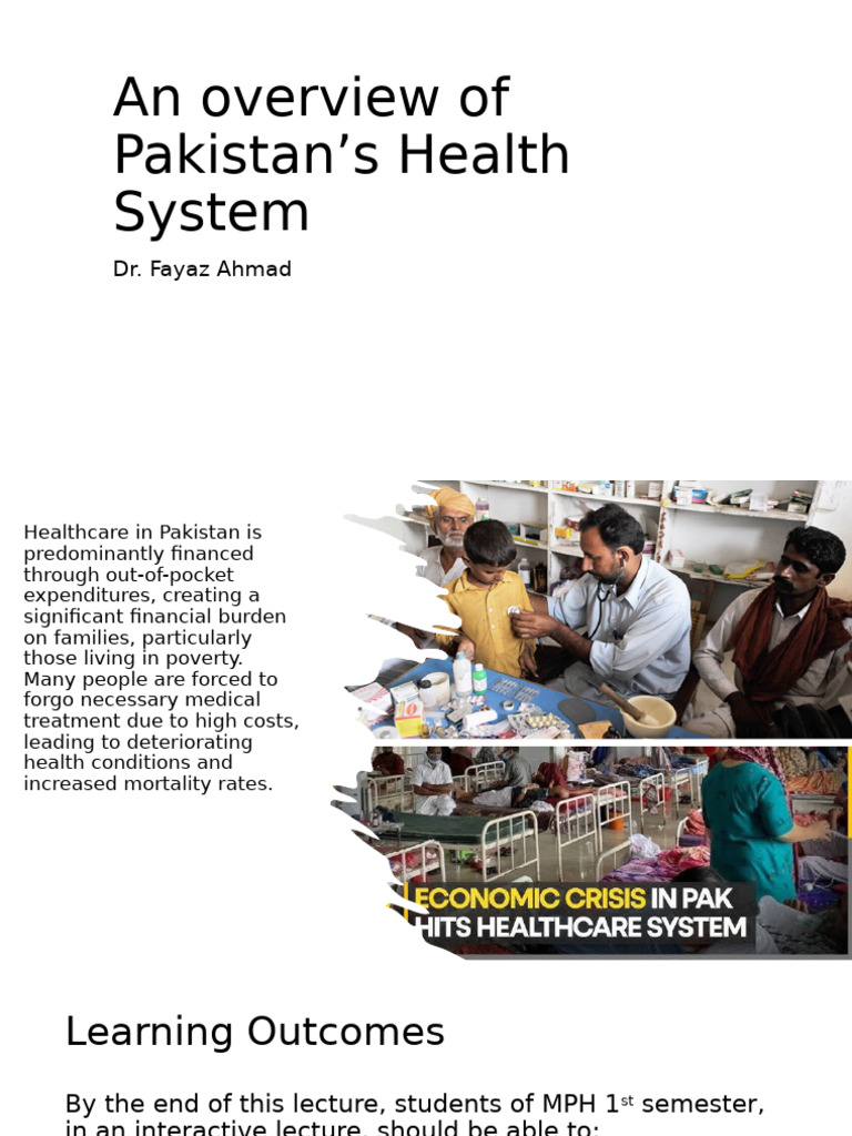 Lecture 3-Health System of Pakistan | PDF | Health Care | Hospital
