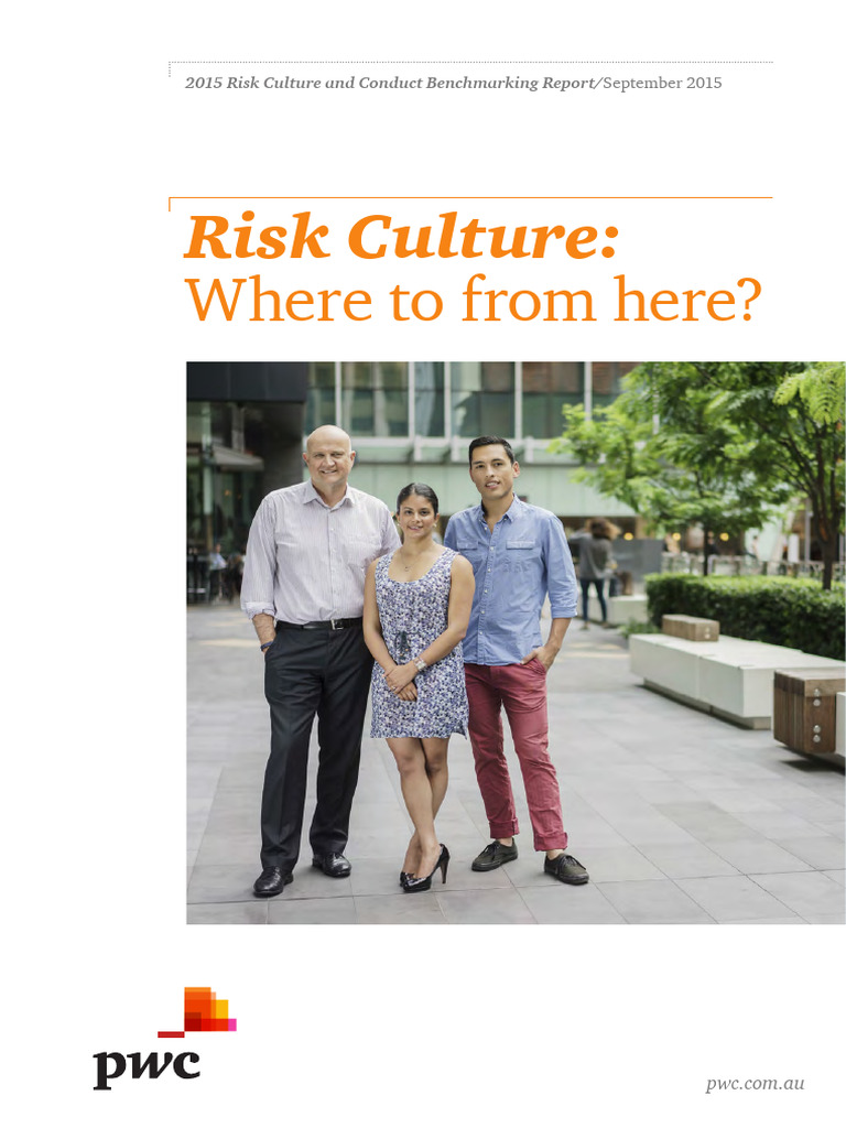 2015 Risk Culture and Conduct Report | PDF | Risk | Incentive