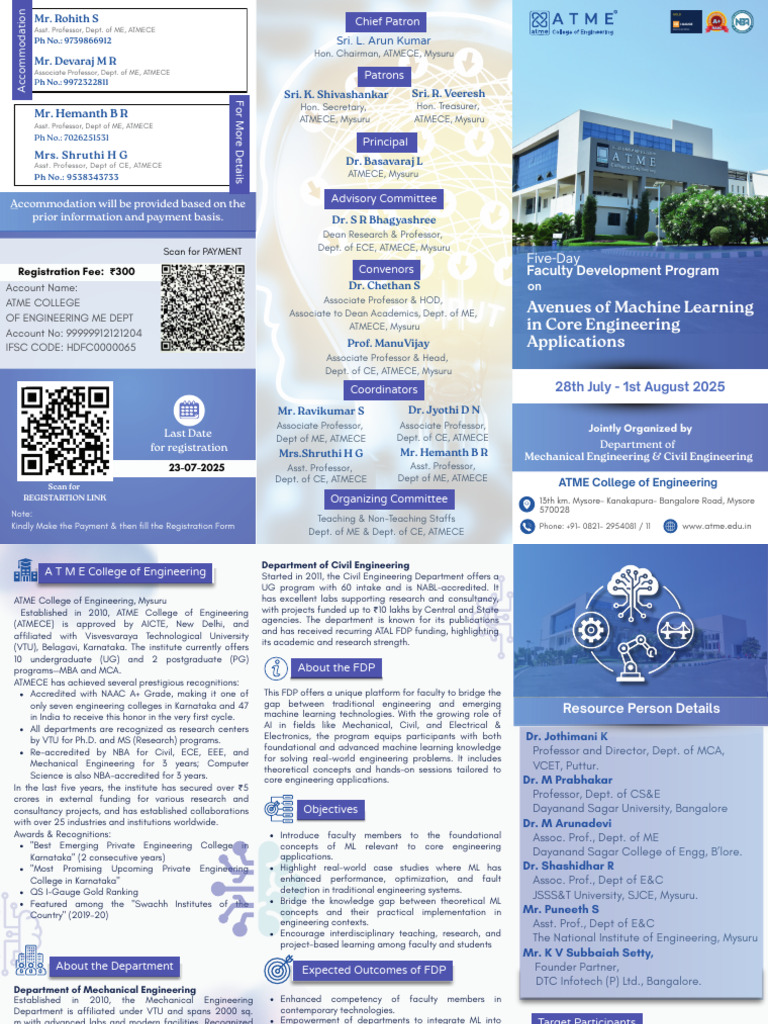 FDP on Machine Learning in Engineering | PDF