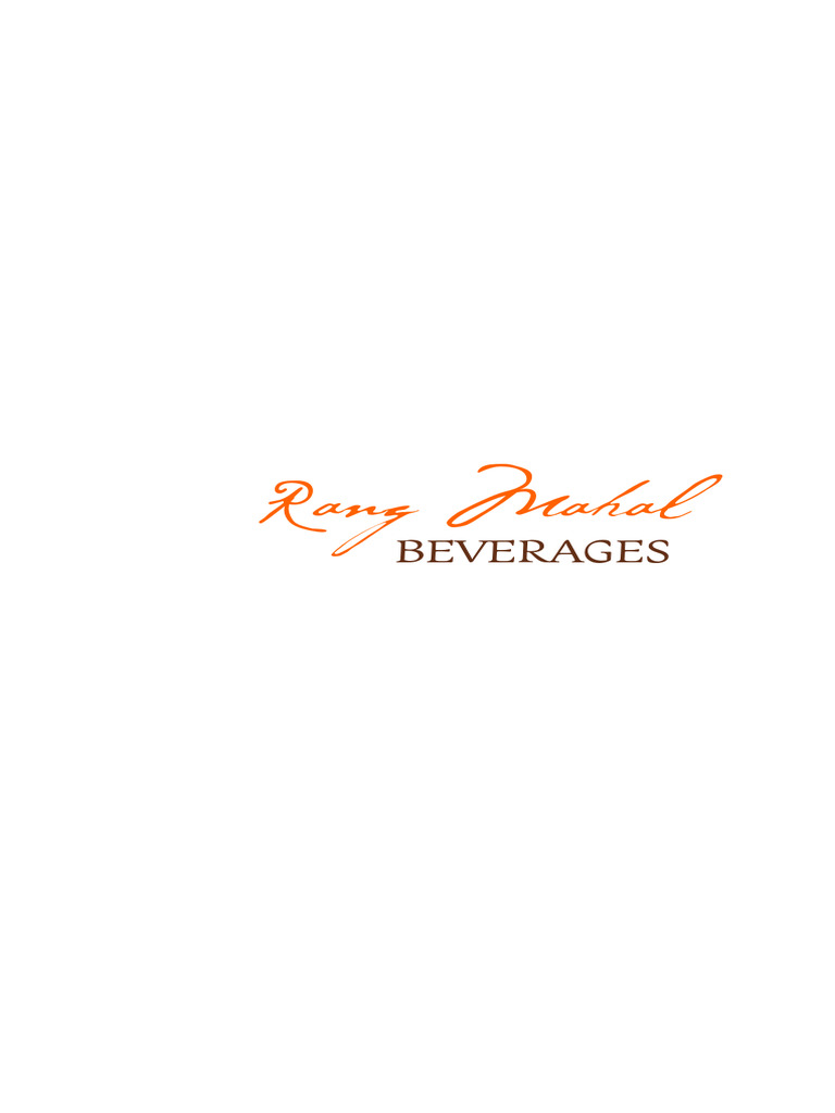 Rang Mahal Dubai Beverage Menu | PDF | Champagne | Grape