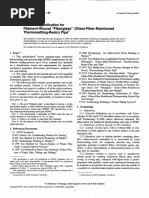 Astm D 2996 - 17 | PDF | Pipe (Fluid Conveyance) | Fiberglass