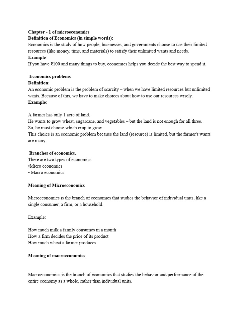 Class 11th Economics Notes | PDF | Economics | Statistics