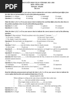 Speaking B1 Questions Part 1 | PDF | Language Arts & Discipline ...